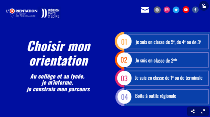Orientation : Je découvre les métiers | Région Pays de la Loire